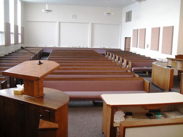 Historic LDS Architecture: Twelfth Ward: Chapel Interior