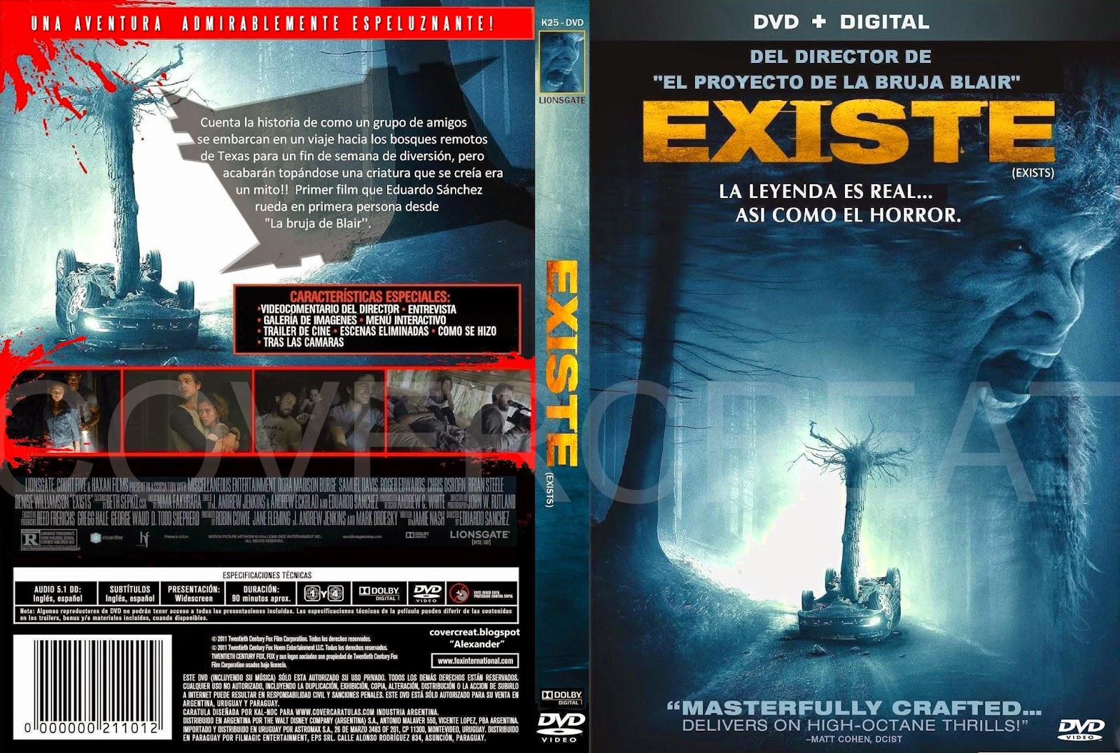 COVERCARATULAS DE DVD - CD COVERCREATORS: EXISTS DVD COVER CD 2014 (Existe)