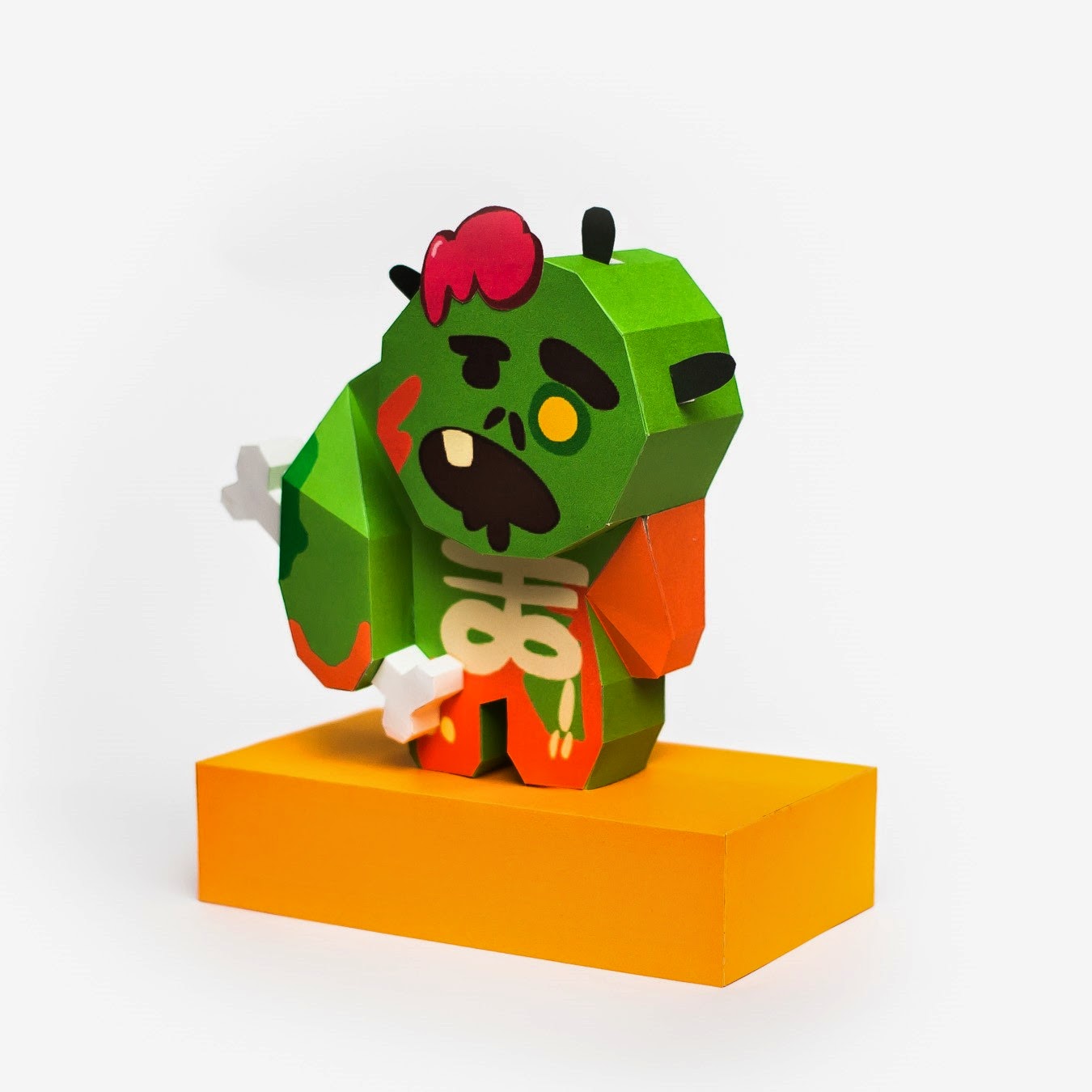 LINE Cookie Run Zombie Cookie Papercraft | Papercraft Free Download And ...