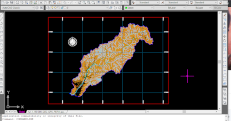 GEO GPS PERÚ: Cuenca Rio Chillon - AutoCad - Rios y Curvas - Curso ...