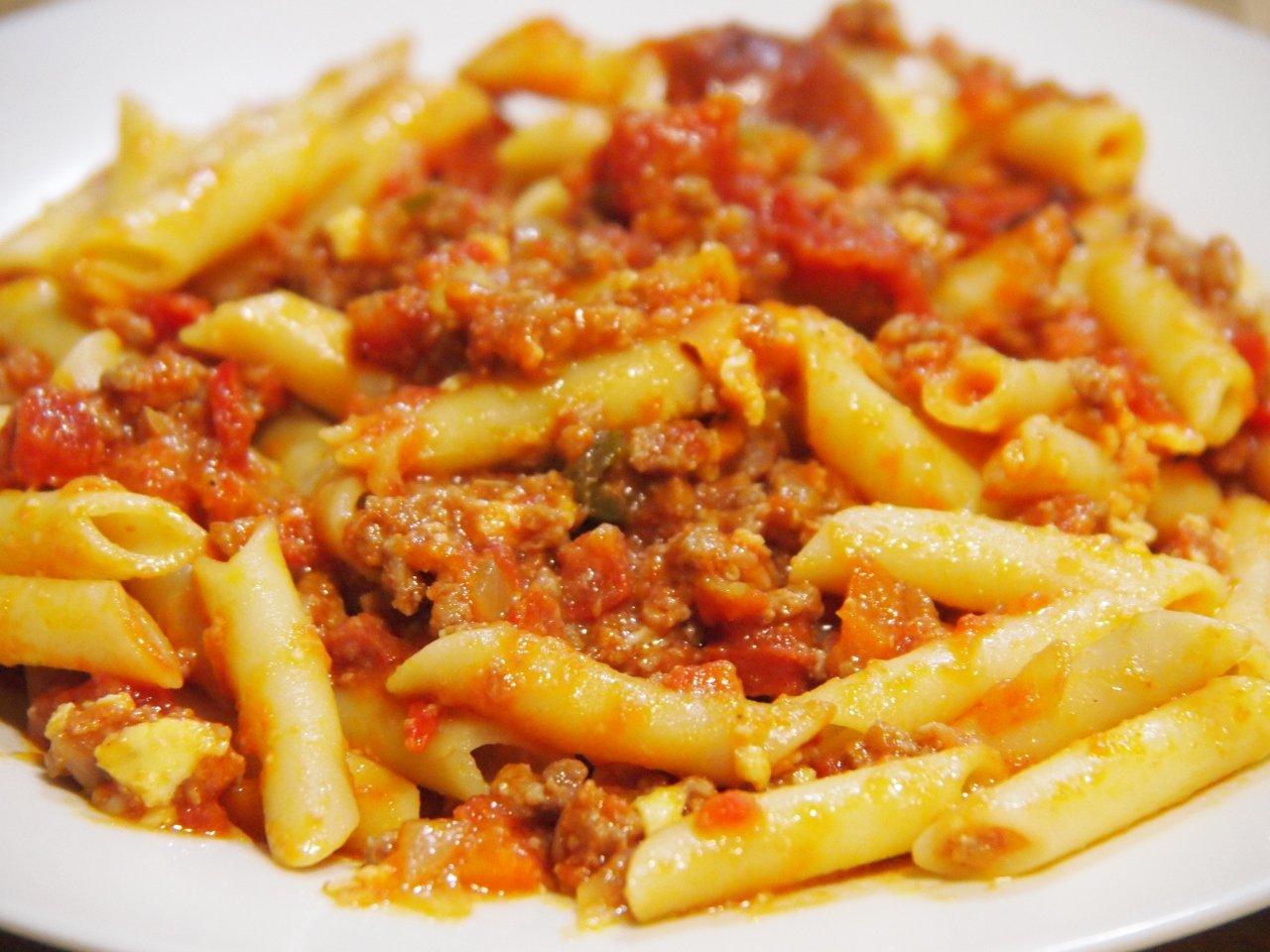 Receta de Macarrones a la Boloñesa - Recetas de Cocina