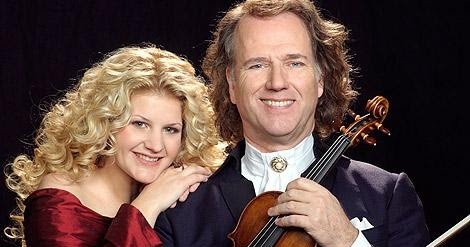 Angélica Italia: Andre Rieu introduces Mirusia Louwerse - 'Solveig's Song'