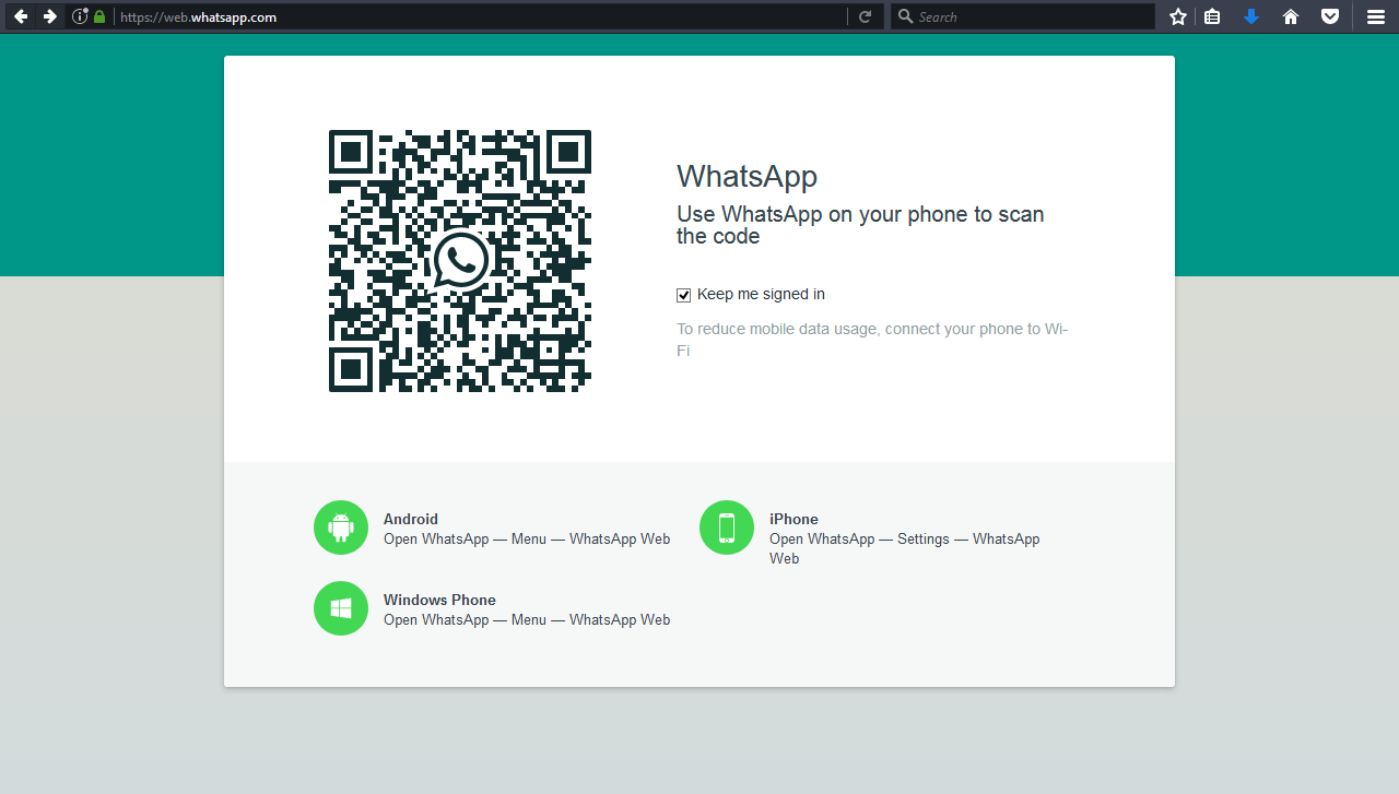 Whatsapp Web Version On Pc Using Webwhatsappcom Fast