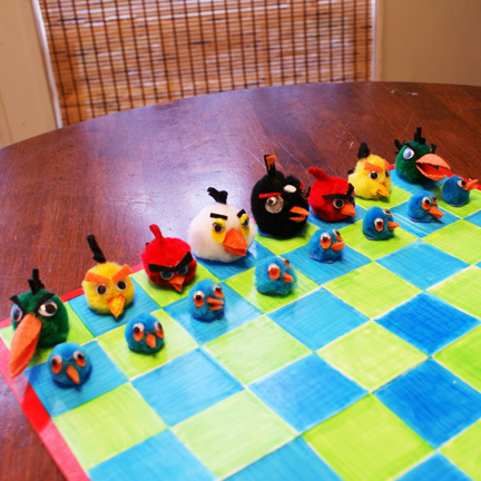 LMD Studio Sketch-n-blog: Angry Birds Chess {I Made it Monday}