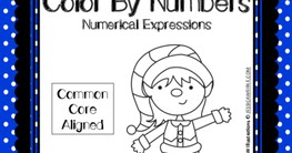 Classroom Freebies Too: Color by Numbers - Holiday Theme