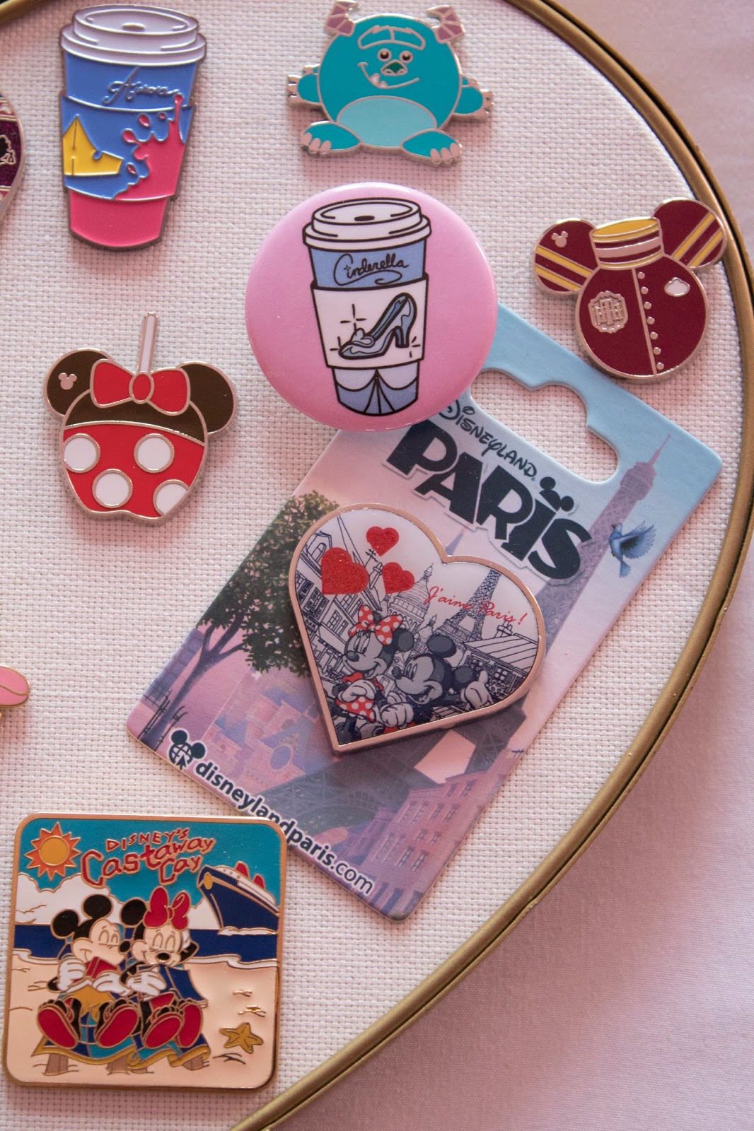 Sew Cute: Dose of Disney: My pin collection!