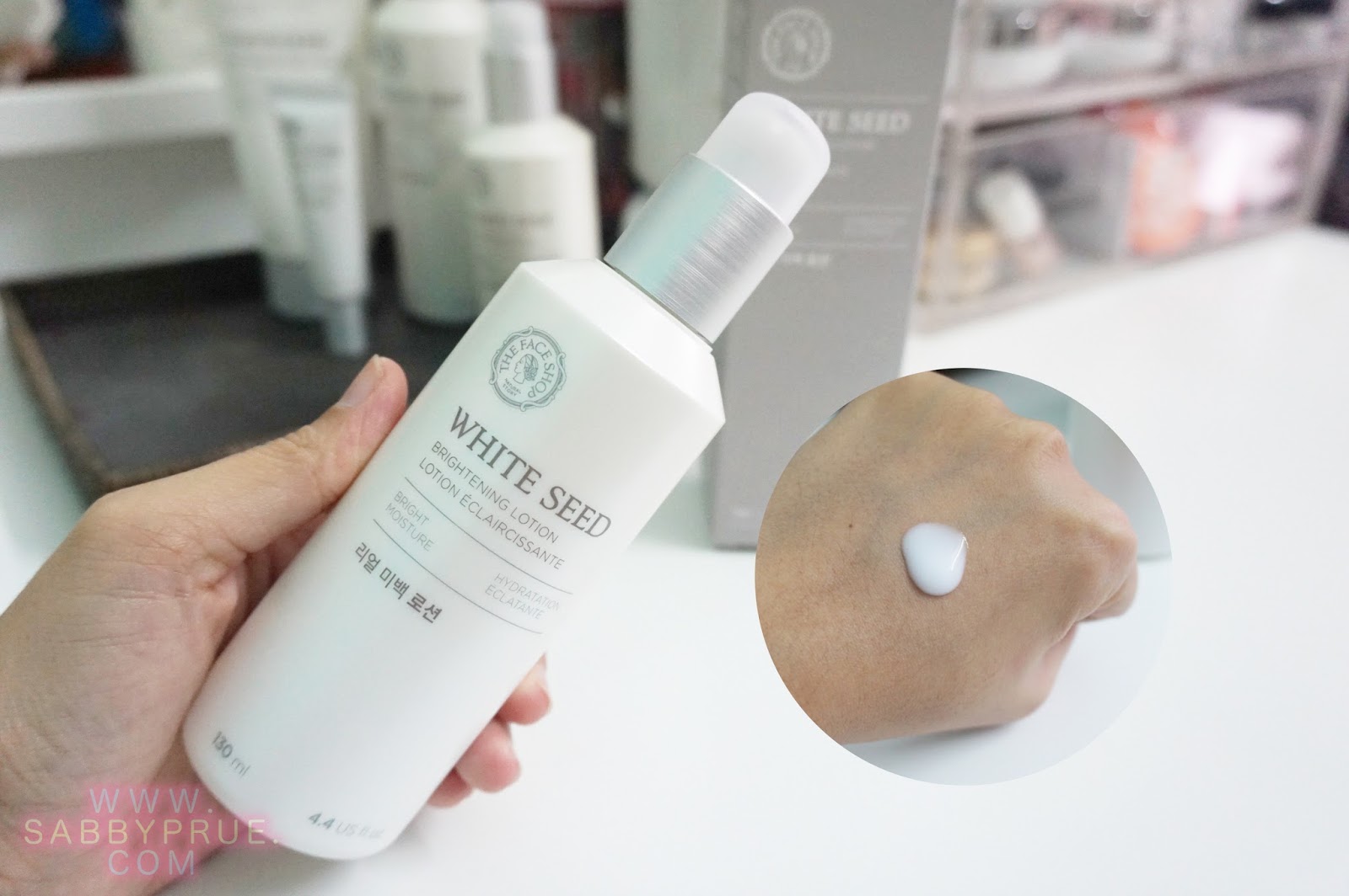 BEAUTY | Review : THEFACESHOP White Seed Skincare Range - ♥ Sabby Prue ...