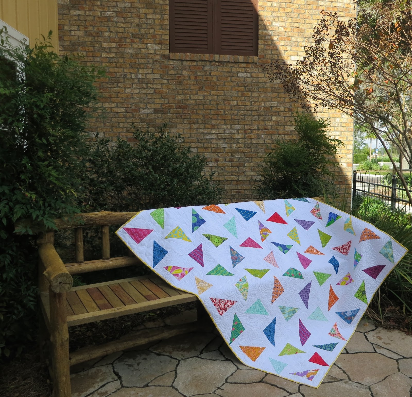 Flourishing Palms: Triangle Tango Finish