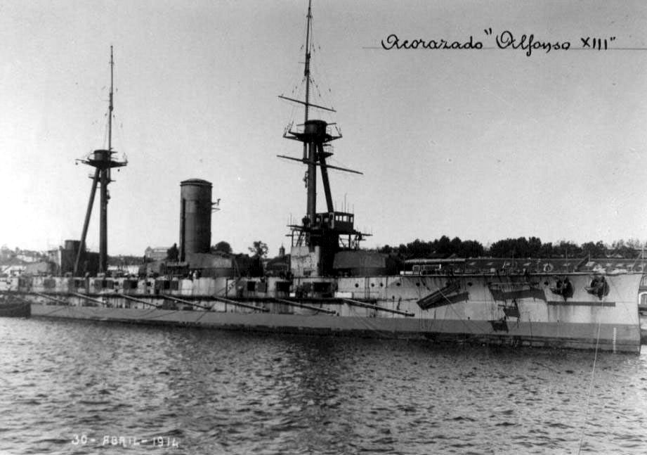 Acorazado Alfonso XIII (posteriormente España)