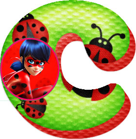 Abecedario de Miracoulus Ladybug. Miracoulus Ladybug Alphabet. - Oh my ...