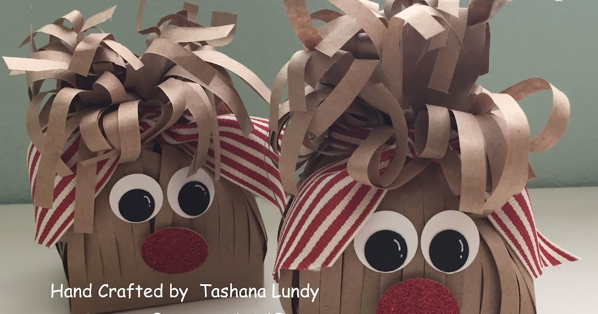 `: Rudolph The Paper Pumpkin Reindeer