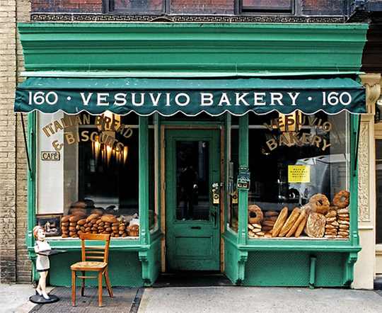 Design Context: Bakery shop fronts