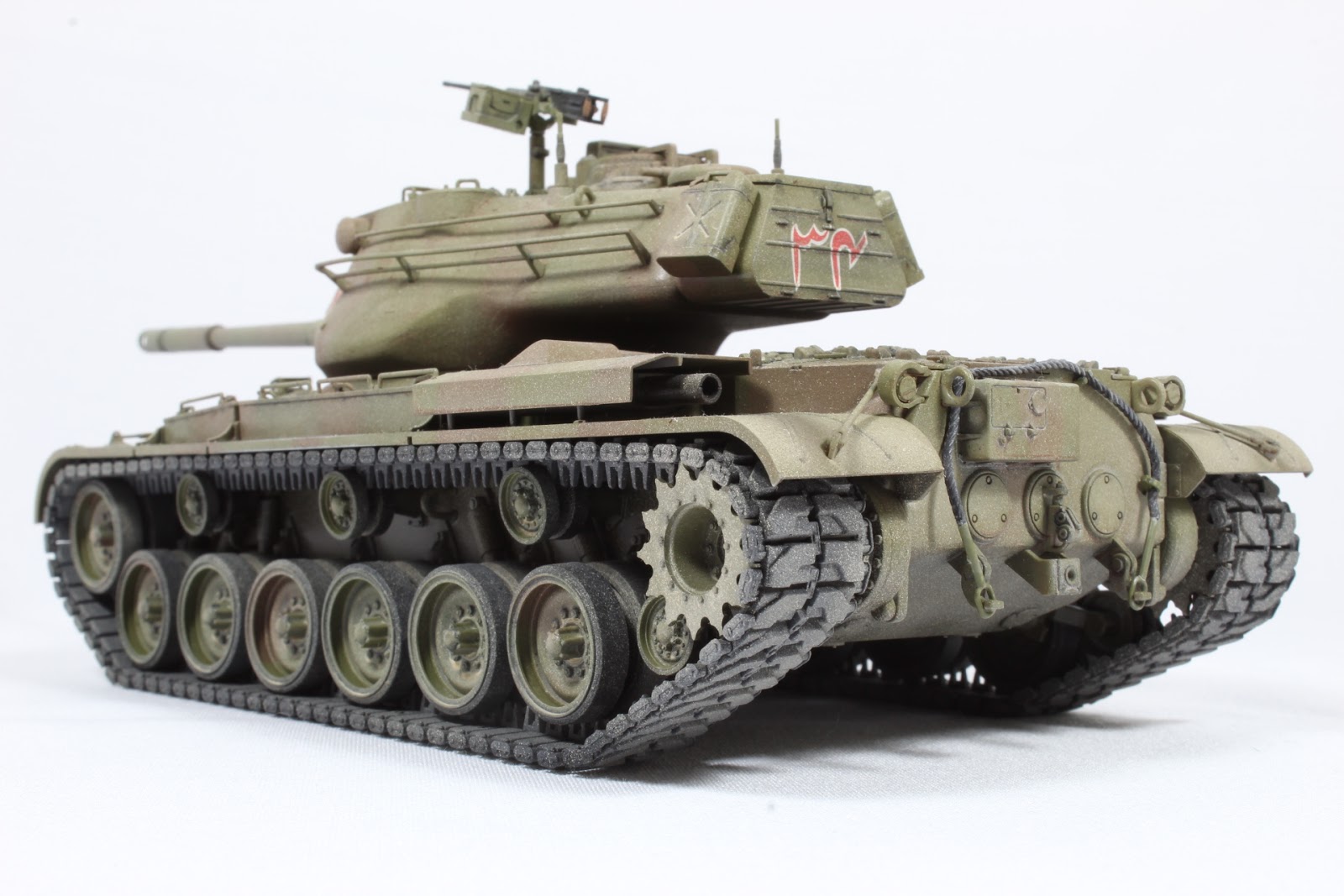 The Modelling News: Paul's painting & weathering the 35th scale M47 ...