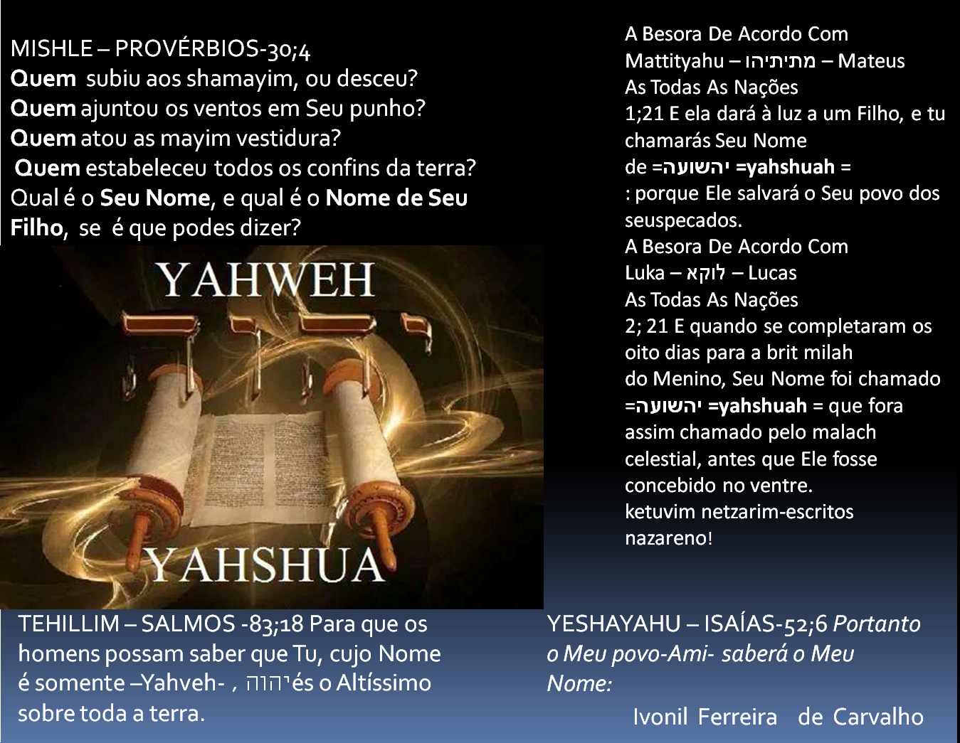 axiomafinal: COMO O TETRAGRAMA SE TRANSFORMOU NO TÍTULO DEUS?