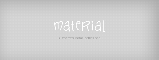 Html e Css: 4 Fontes Para Download