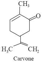 Aromatic Ketones (Carvone, l-Menthone)