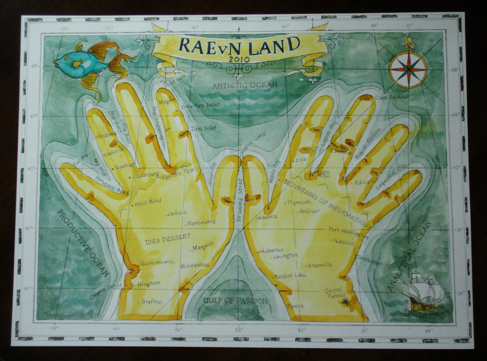 RAEvN's Nest: Project 4 - Personal Geographies: Explorations in Mixed ...