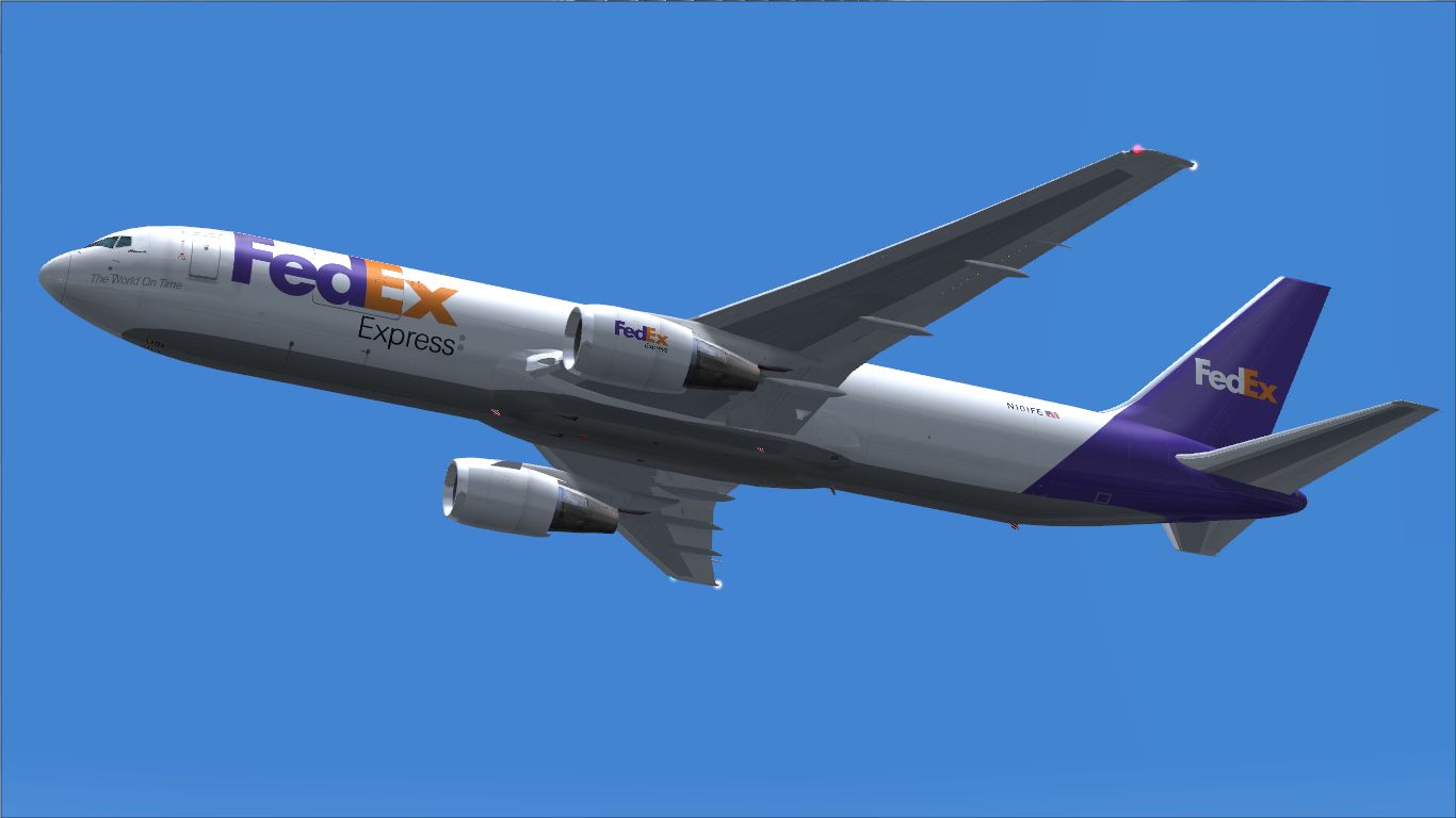 Texturas Brasileiras: FedEx Boeing 767-300F N101FE