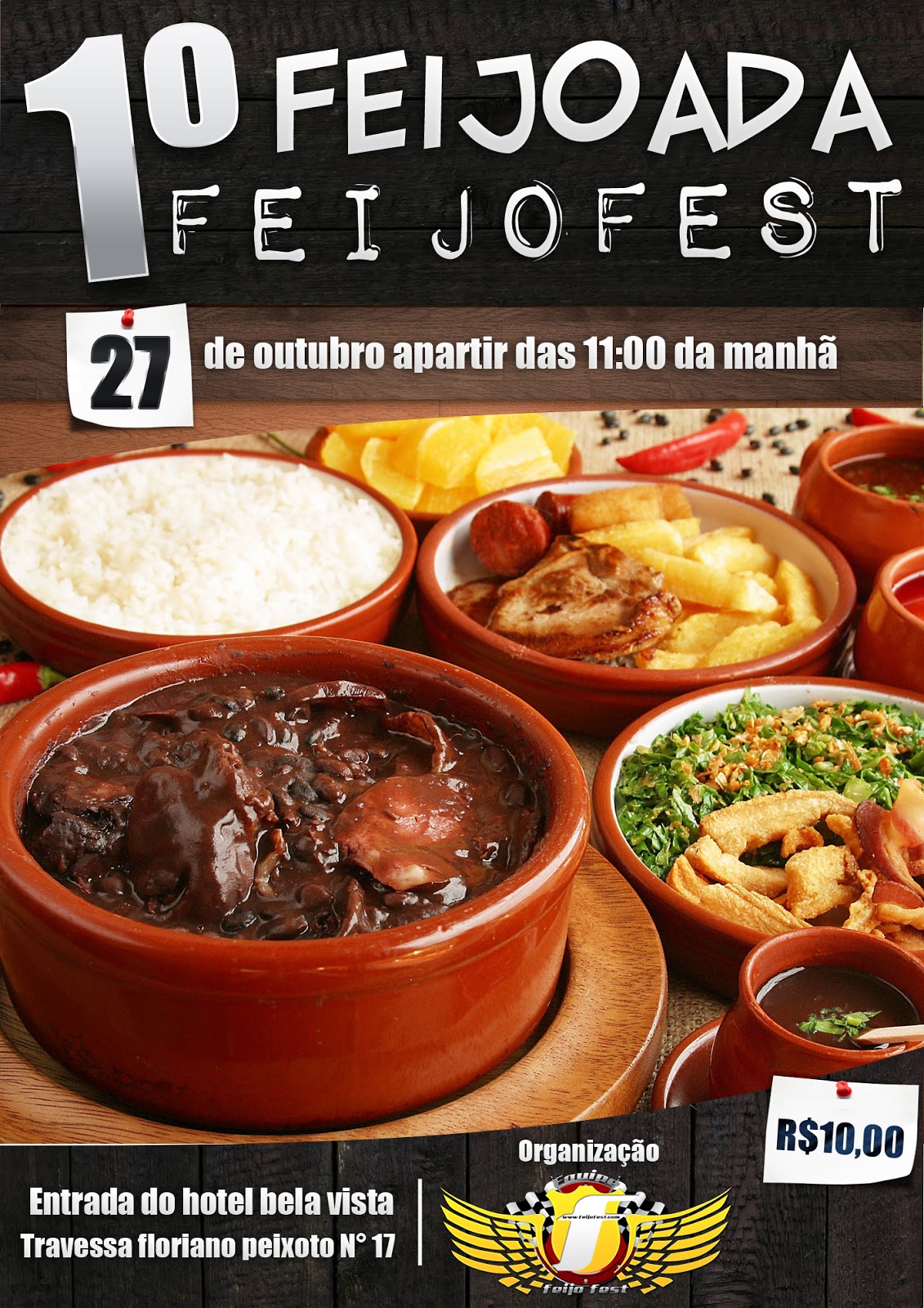 !º Feijoada FeijoFest - Convite