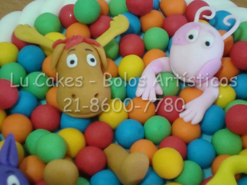 Lu Cakes - Bolos Artísticos: Bolo e Cupcakes Backyardigans