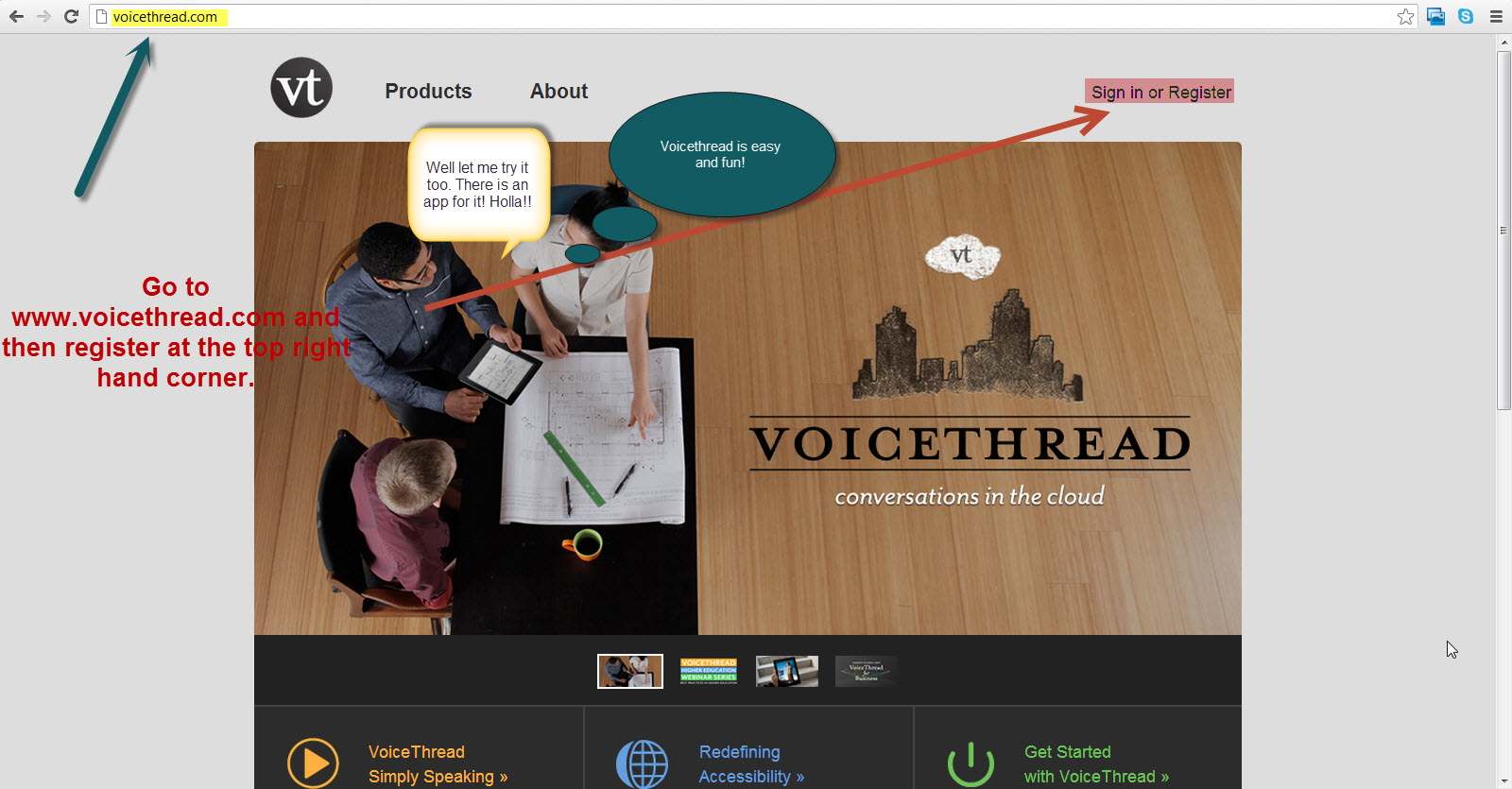 Advantages and Disadvantages of Virtual Worlds: VoiceThread