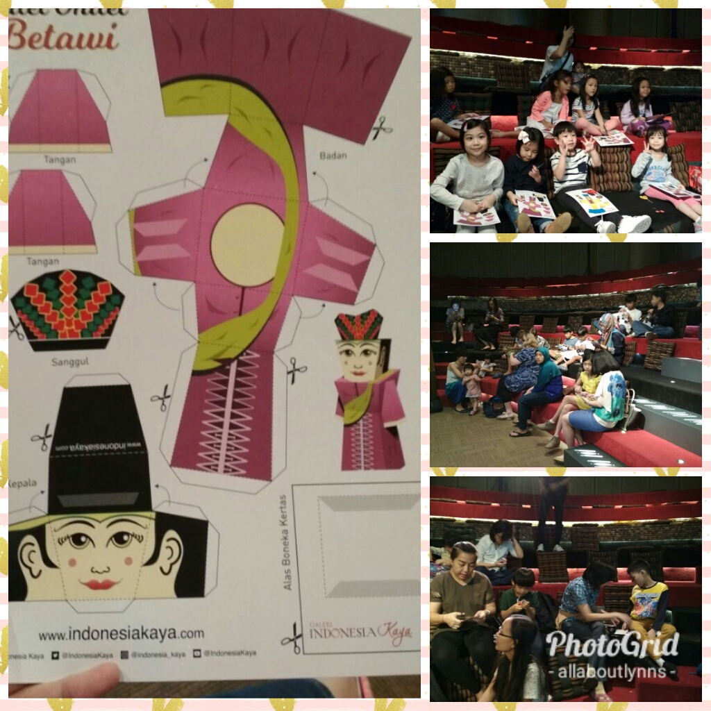 Allaboutlynns: Papercraft di Galeri Indonesia Kaya