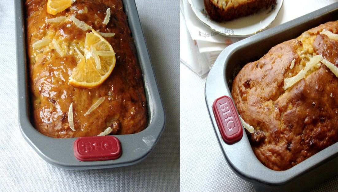 Orange Ginger Loaf