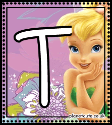 Bello Abecedario de Campanilla. Tinker Bell Letters. - Oh my Alfabetos!