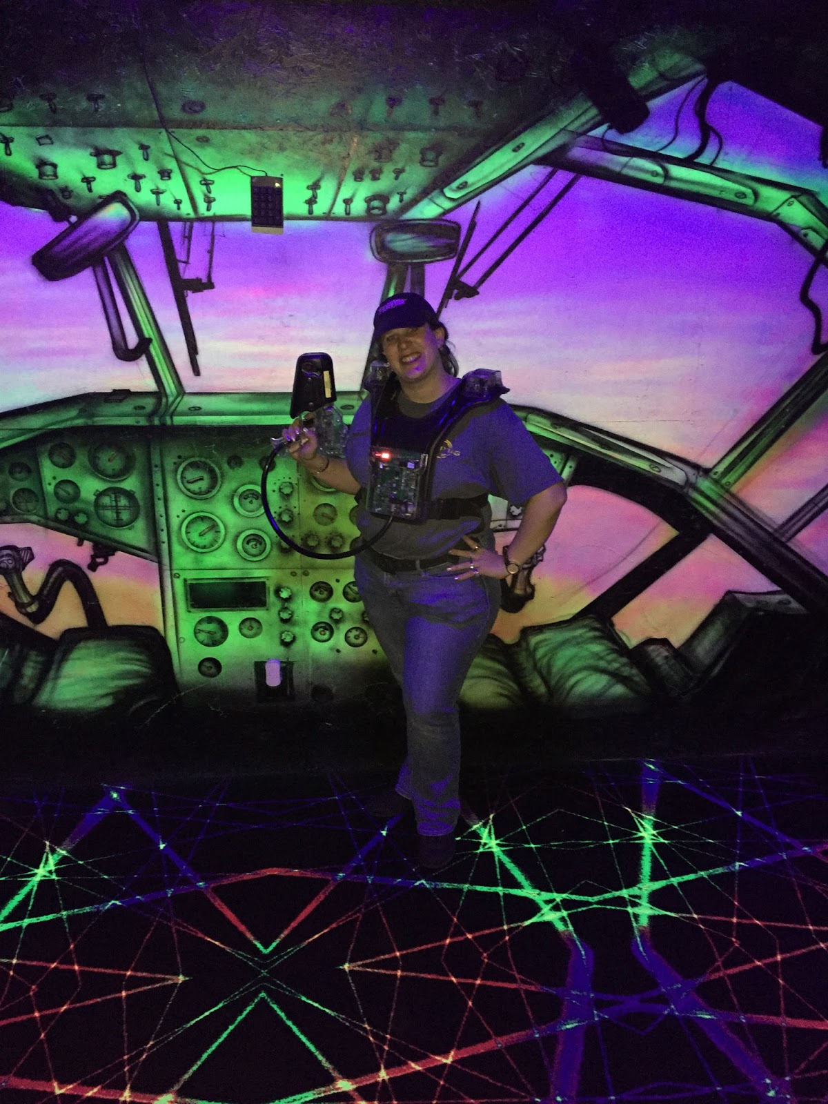 Tiviachick Loves Laser Tag: Lazer Zone in Alabama