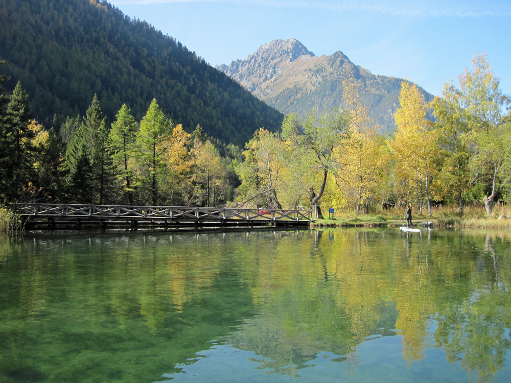 Made in Stand-Up Paddle: Du SUP au Petit Canada: le Lac de Champex