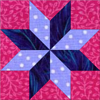 Tutoriales de Patchwork: BLOQUE ESTRELLA DE 8 PUNTAS