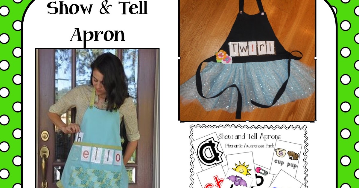 KFUNdamentals: Win A "Show & Tell" Apron!!! And... do you know what ...