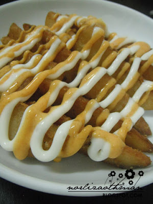 Homemade Cheezy Wedges.. hahh makan le puas2 :) - ..Life is Beautiful