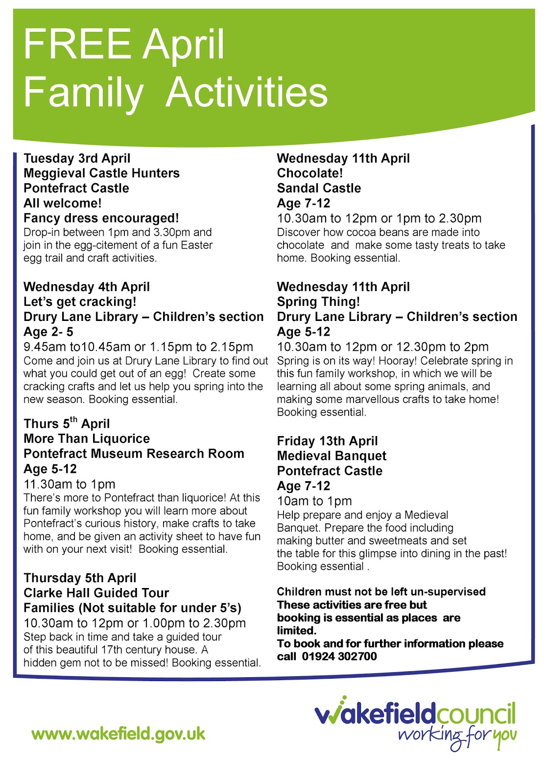 Wakefield Museum And Castles Easter Holiday Activities wakefield-museum-and-castles-easter-holiday-activities