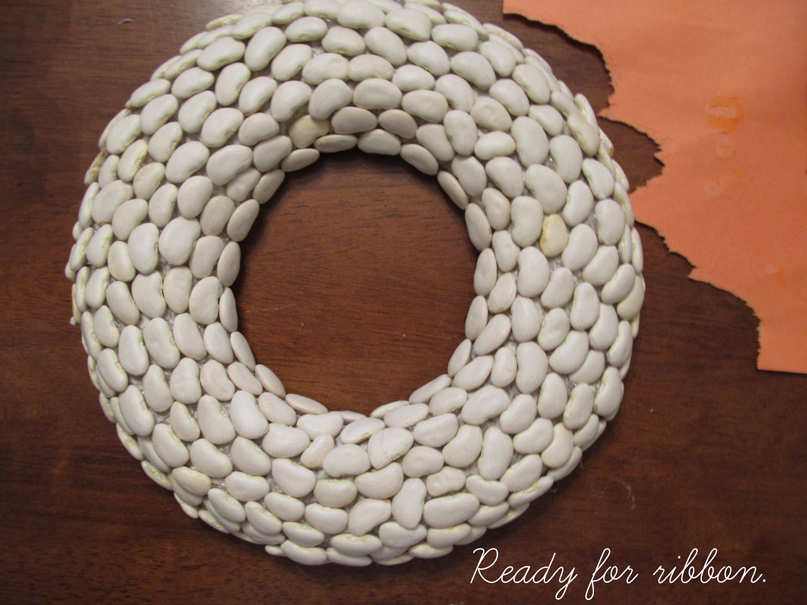 Pickup Some Creativity: Lima Bean Wreath + DIY Wreath Form