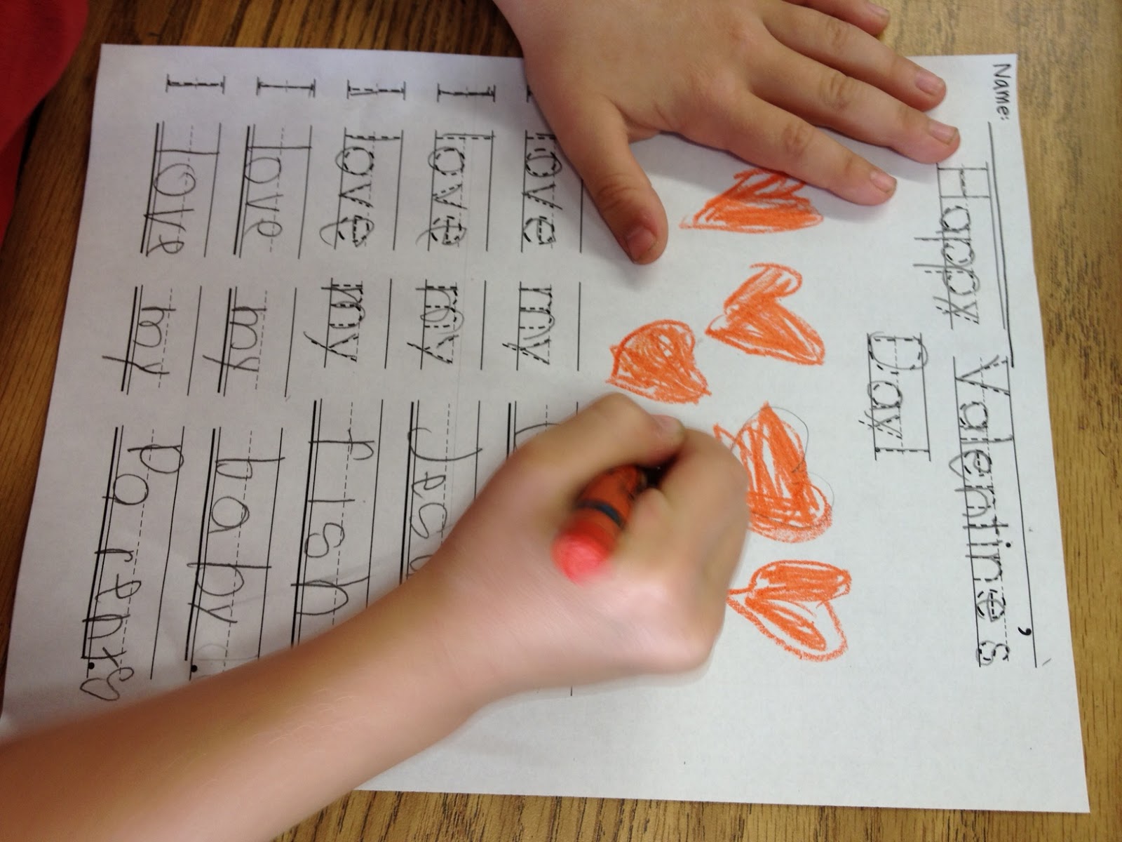 Valentine's Day Writing - Apples & ABC's