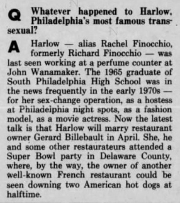 Jeannette's take on life: Richard Finocchio Harlow AKA Rachel S. Harlow ...