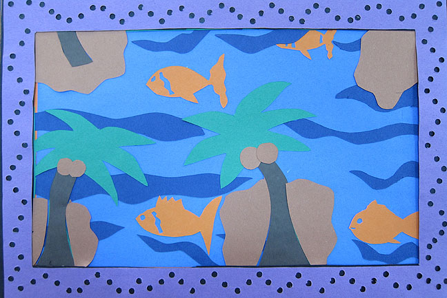 Mr. Bob's Middle & High School Art Room: Construction Paper Layers high ...