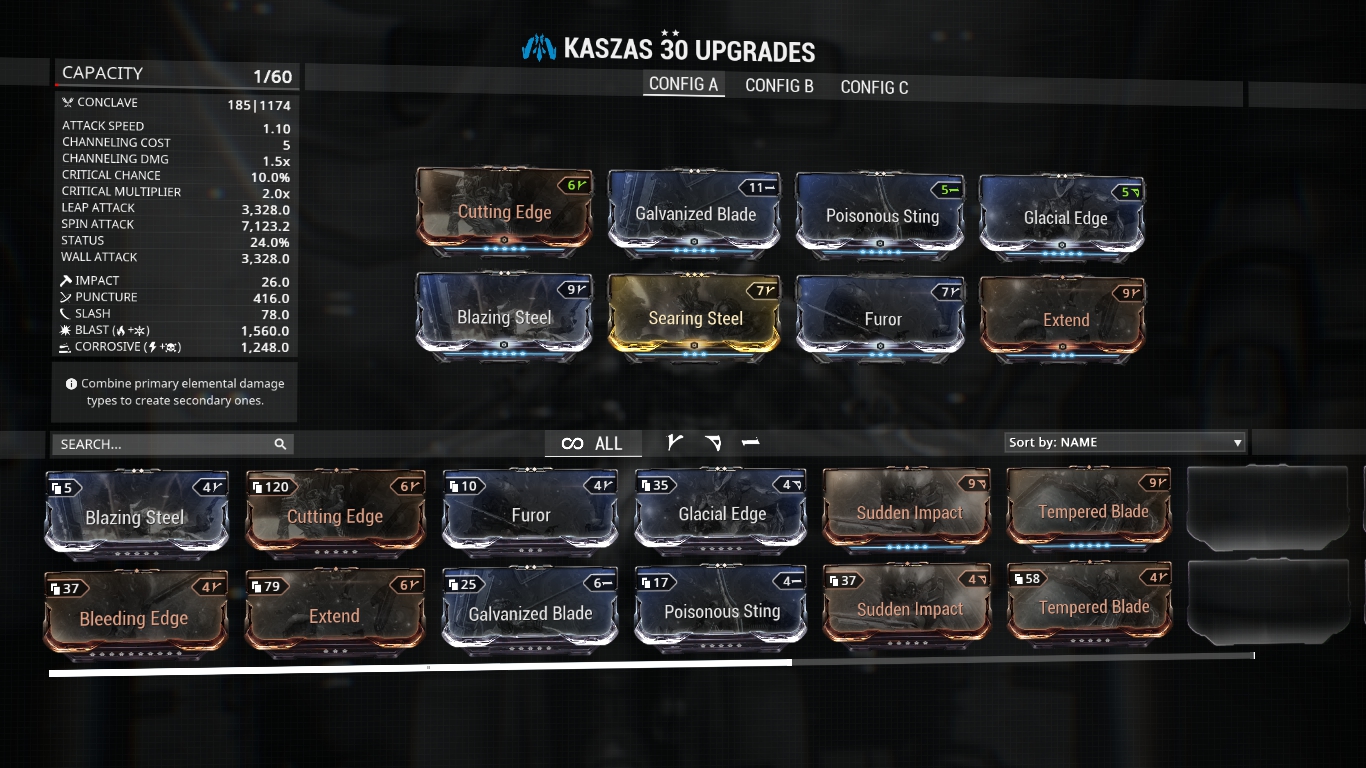 Warframe Chronicles: [Builds] The Only Archwing Builds I have...