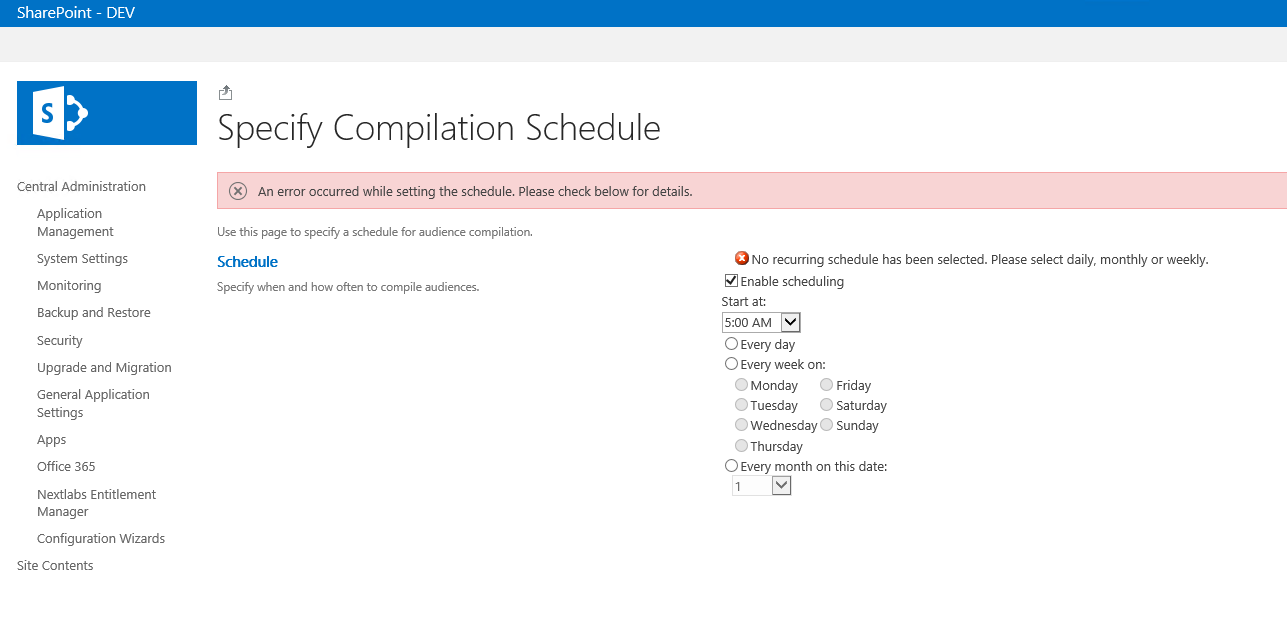 Sharepoint Connoisseur Sharepoint 2013 Issue To Configure Audience Rule Context Is Not
