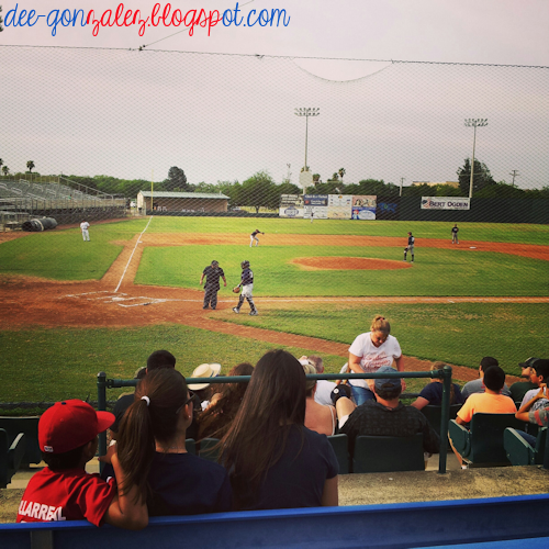 Baseball game & fireworks (4th of July)