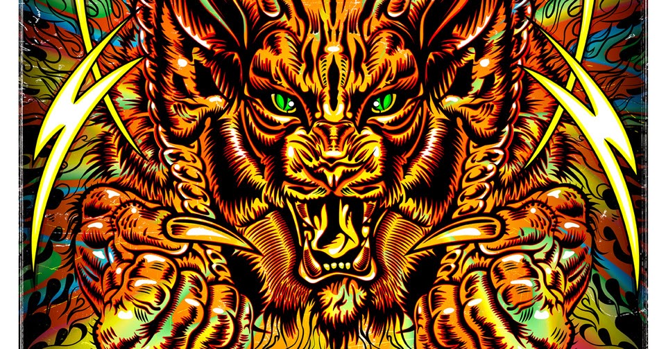 INSIDE THE ROCK POSTER FRAME BLOG: TAZ Burn The Priest Legion Poster ...