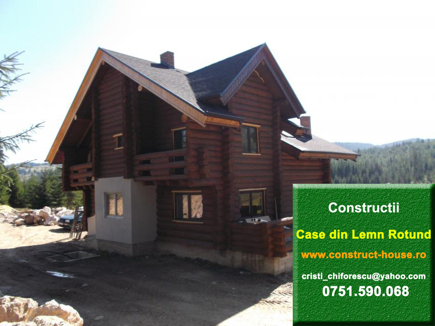 Case din Lemn Rotund | Constructii si Design de Case din Lemn Rotund in ...