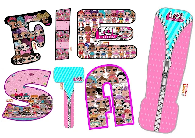 Abecedario de LOL Surprise Bebés. LOL Surprise Baby Alphabet. - Oh my ...