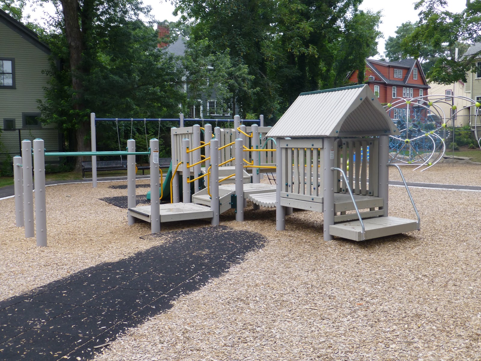 Visiting Brookline Playgrounds: Clark Playground