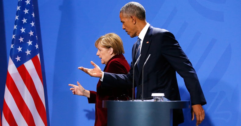 Angela Merkel admet que l'élection de Donald Trump rend la signature du ...