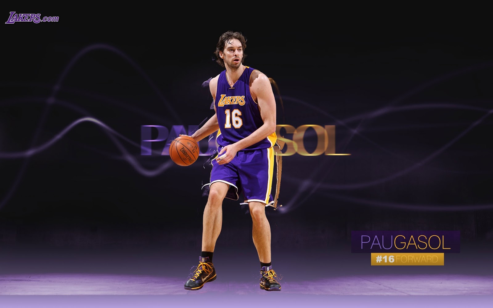 LA Lakers Paul Gasol - wallpaper world