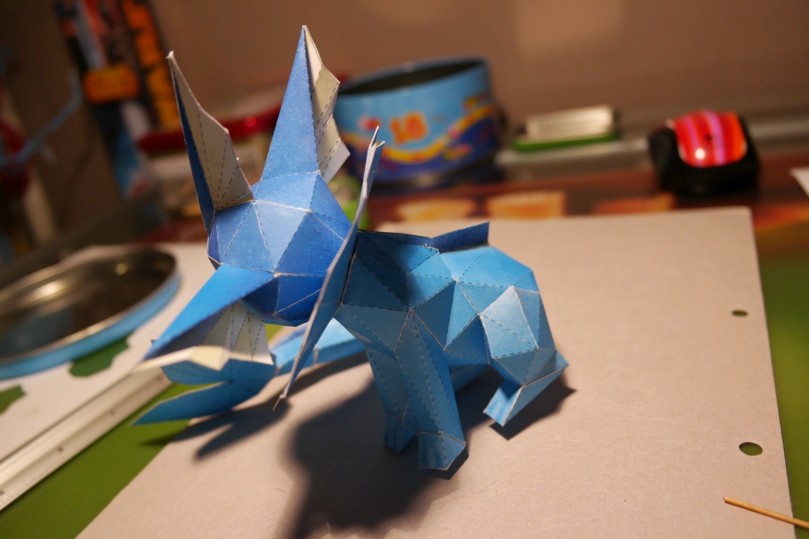Papercraft: Vaporeon - pokemon