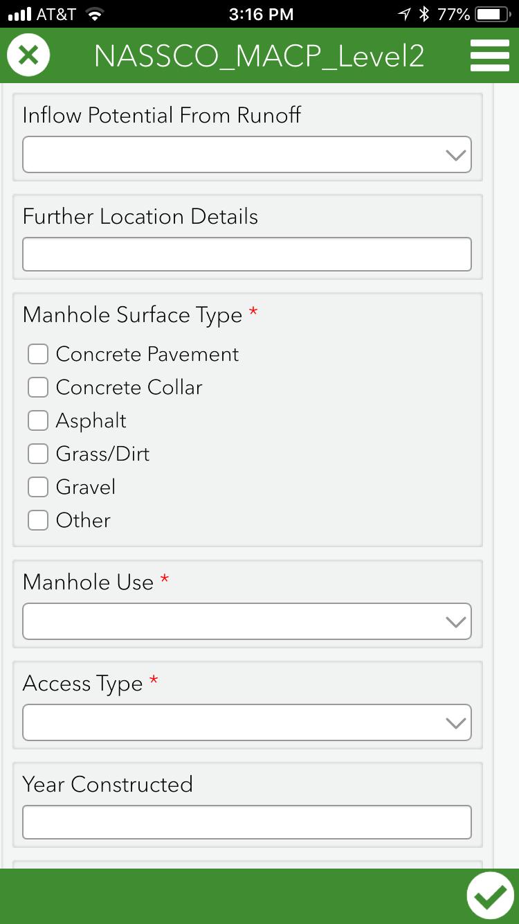 The GIS User: NASSCO MACP Level 2 Inspection with Survey123