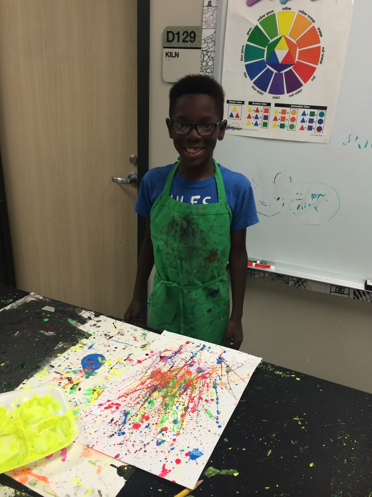 smART Class: Splatter Paint Innitials